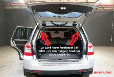 2X LAND ROVER FREELANDER 2 II 2006- ON REAR TAILGATE BOOT GAS STRUTS ...