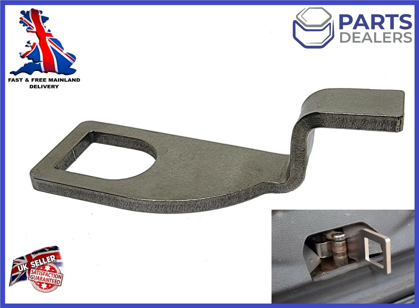 TAILGATE BAM DOOR STANDOFF FRESH AIR VENT LOCK EXTENSION HOOK FOR VW T4 ...