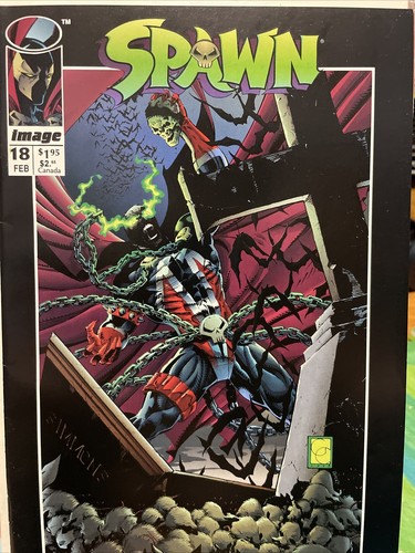 Spawn #18 Image Comics 1994 Low Print Run Grant Morrison Capullo ...