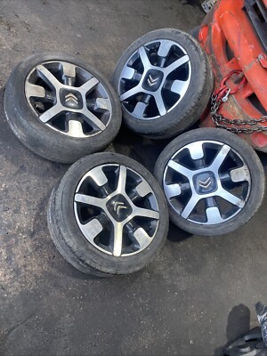 CITROEN C4 CACTUS ALLOY WHEELS 17" INCH & TYRE 205/50/17 2014-21 ...