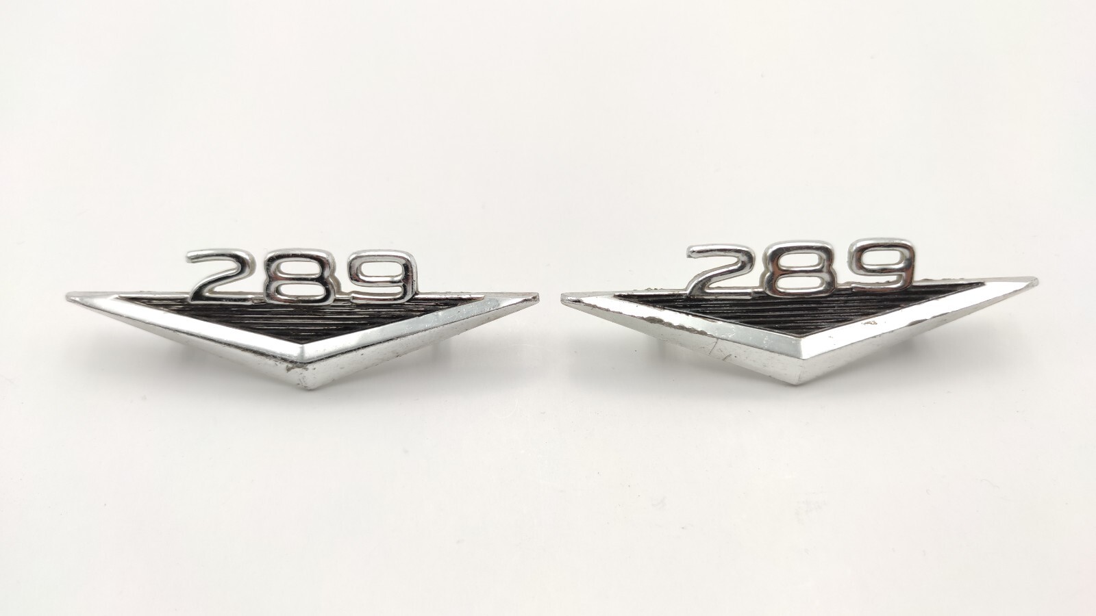 EMBLEMS 289 FORD CLASSIC PARTS GENUINES CAR PAIR | eBay
