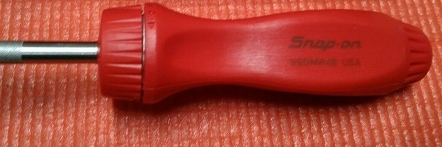Snap-On SSDMR4B Ratcheting Screwdriver with 5 Bits for sale online | eBay