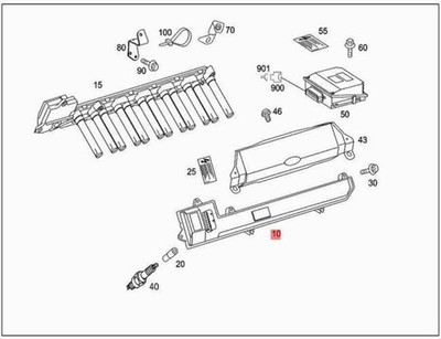 Genuine MERCEDES Ignition coil 2751500780 | eBay