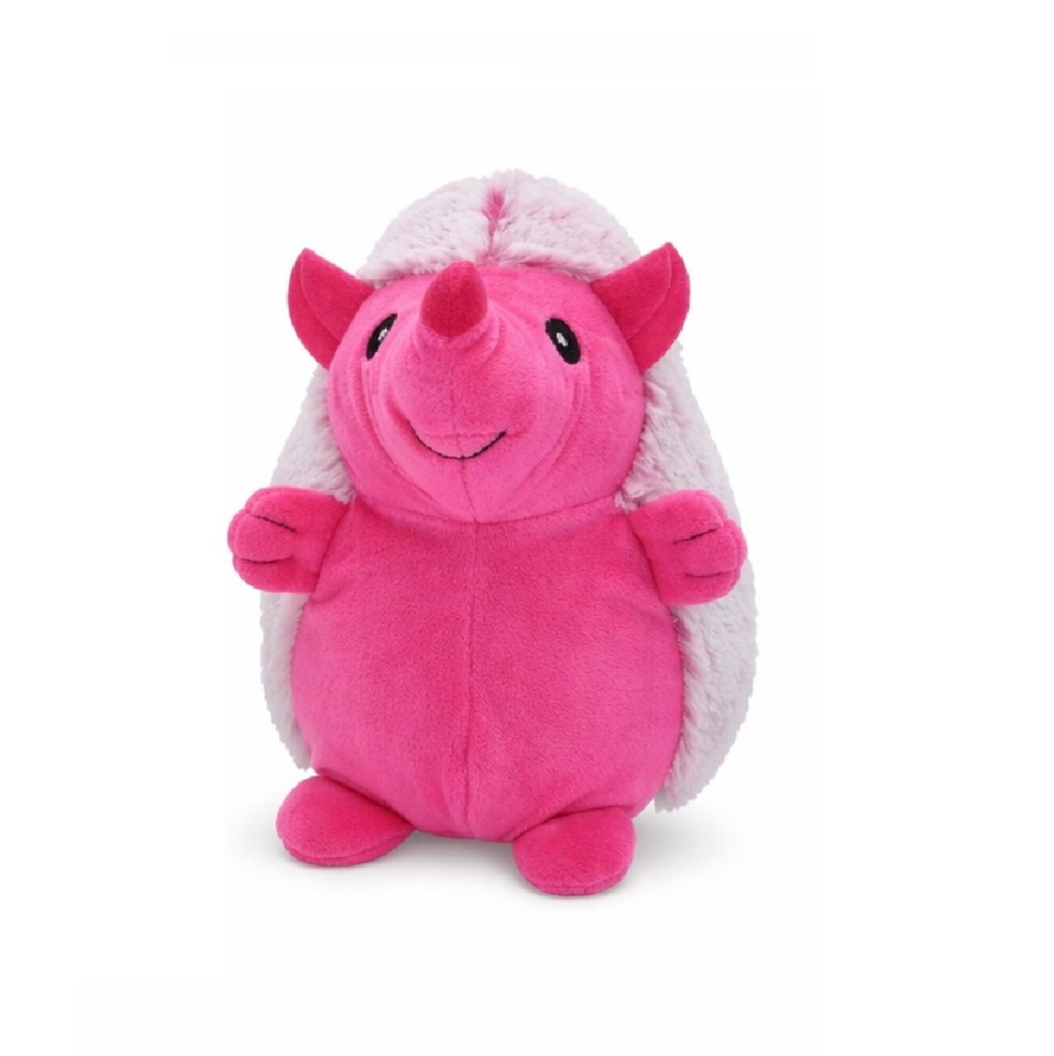 8" Plush Hedgehog Dog Toy Interactive Honking Choose Color or Full Set ...