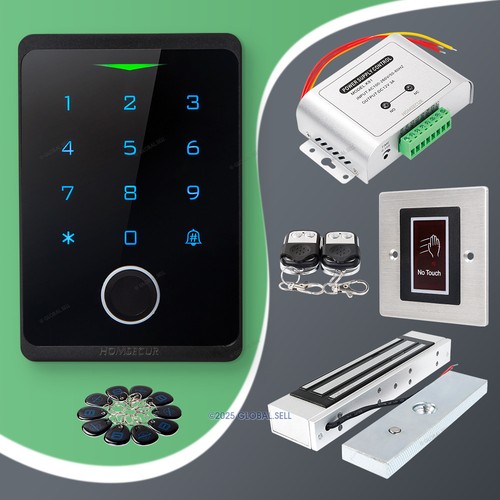 HOMSECUR APP WIFI Password Access Control Set Waterproof Magnetic Lock ...