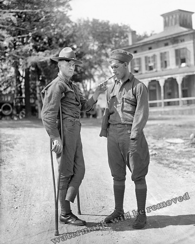 Photograph of WWI American Amputee Soldiers at Walter Reed Hospital ...