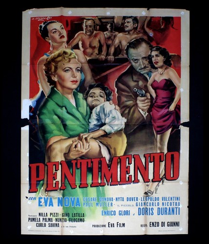 REPENTANCE poster poster Paul Müller Eva Nova Nilla Pizzi Lualdi ...