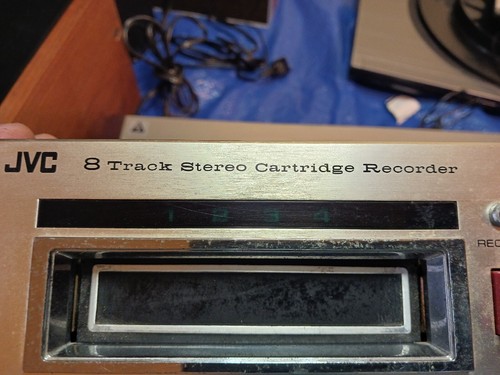 Vintage JVC 8 Track Stereo Cartridge Recorder Model ED-1240 For parts ...