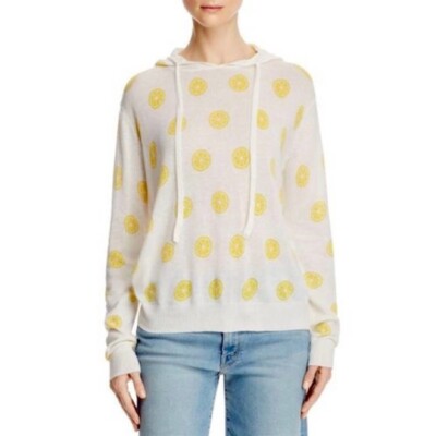 AQUA Lemon Slice Print Pullover Sweater Size XS New With Tags ...