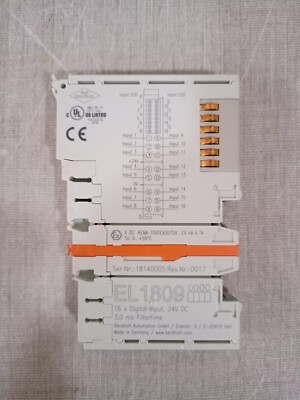 LOT 6 PCS BECKHOFF EL1809 16-CHANNEL DIGITAL INPUT TERMINAL | eBay