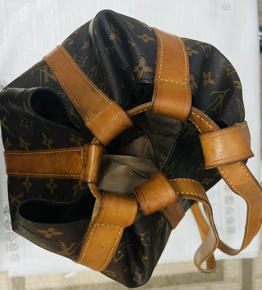 Louis Vuitton Monogram Randonnee GM Shoulder Bag Handbag Browns Canvas ...