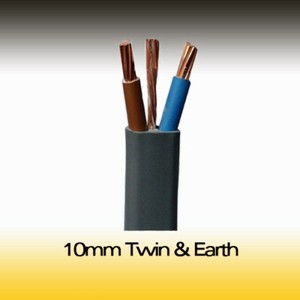 Cooker, Shower, T&E cable, 10mm Electric Cable Wire Electrical Socket ...