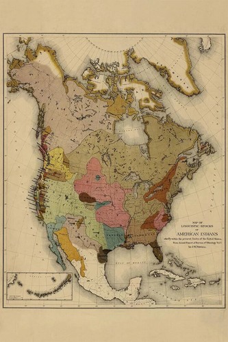Native American Tribes Map Print Wall Art Home Decor - POSTER | eBay