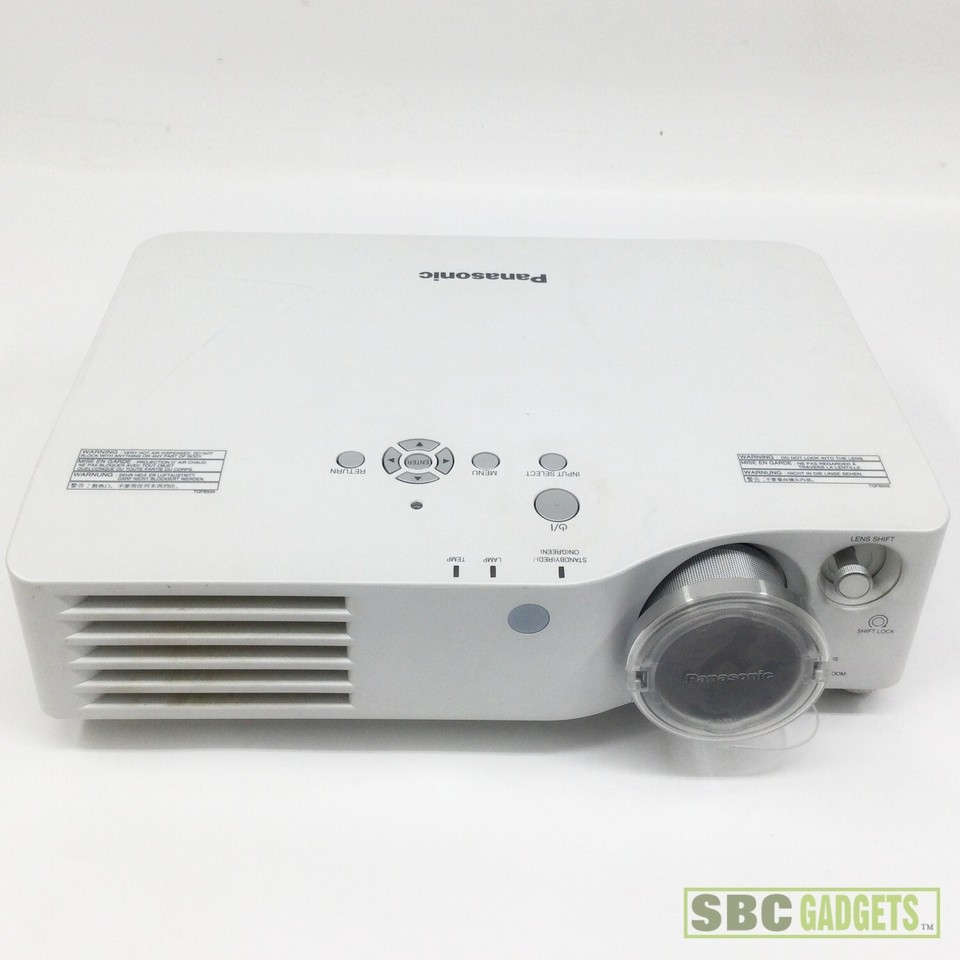 Panasonic PT-AX200U 3LCD Home Theater Full HD 720P Projector W/ 837 ...