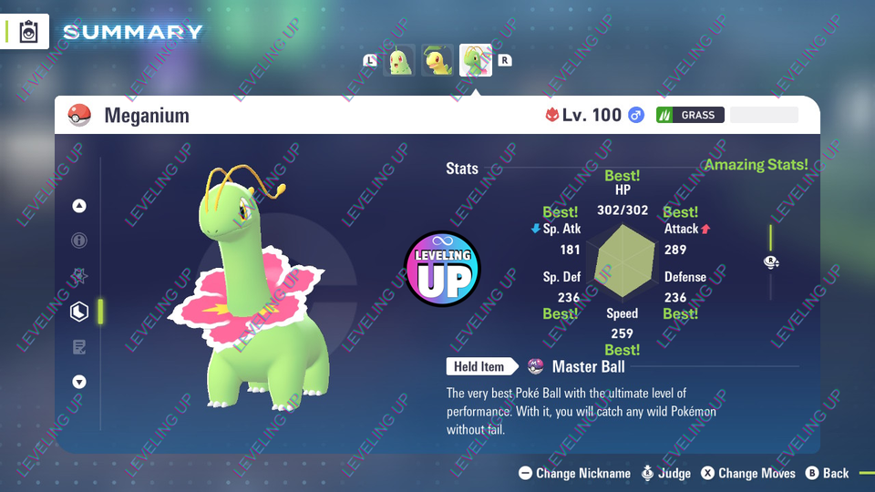 🔥POKEMON LEGENDS ZA All Pokemon MEGA ALPHA POKEMON 6IV ️ Lv100 LEVEL ...