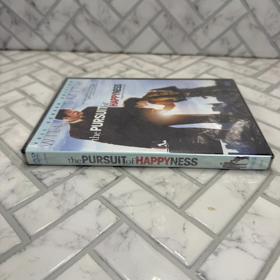 The Pursuit of Happyness (2006) DVD Full Screen Edition NEW Sealed Will ...
