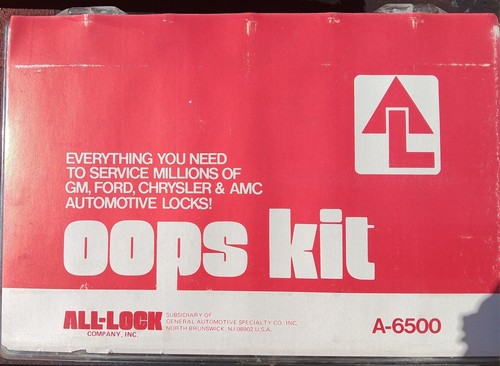 ALL-LOCK OOPS! SERVICE KIT | eBay
