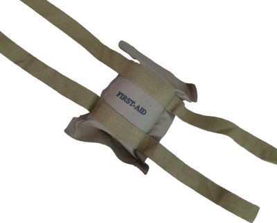 WW2 US ARMY 101 AIRBORNE PARATROOPER M1C HELMET FIRST AID JUMP KIT-OD ...