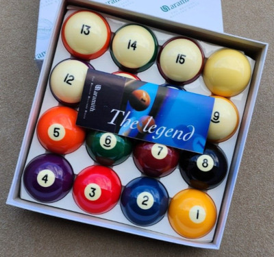 Aramith Crown Standard Genuine Belgium Pool/Billiard Ball Set (Phenolic ...