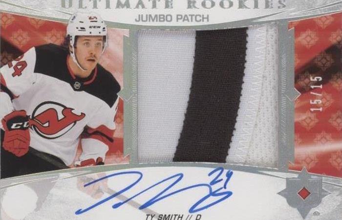 2020-21 Upper Deck Ultimate Collection - Ultimate Rookies Ty Smith #150 ...