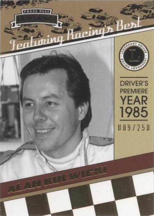 2011 Press Pass Legends - Alan Kulwicki #21 Gold /250 for sale online ...