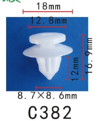 20pcs Fit Toyota 9046710162 Door Panel Retainer | eBay