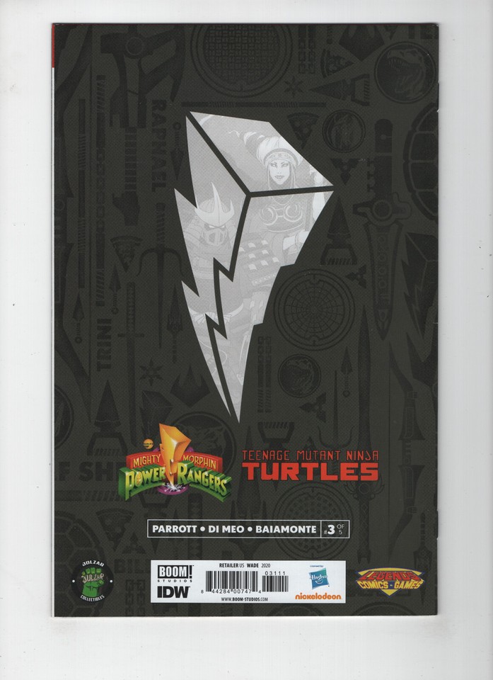 Power Rangers Teenage Mutant Ninja Turtles 3 Wade Samurai Shedder ...