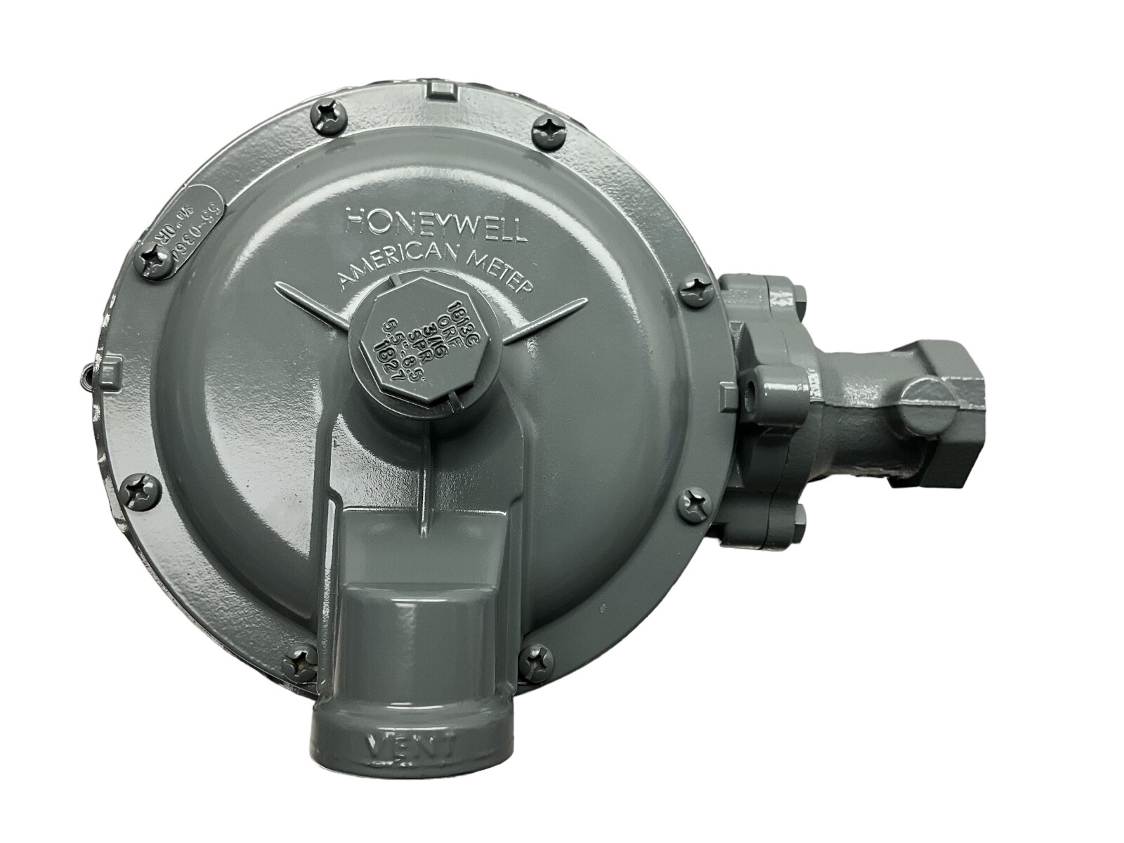 Honeywell American Meter 1813C Gas Pressure Regulator ORF 3/16" SPR 5.5 ...