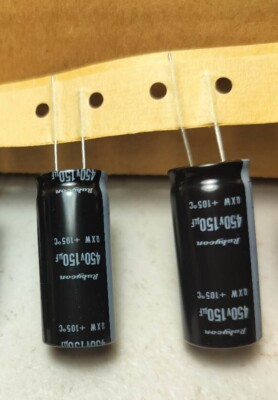 2pcs Rubycon 150uf 450v Radial Electrolytic Capacitors 450v150uF | eBay