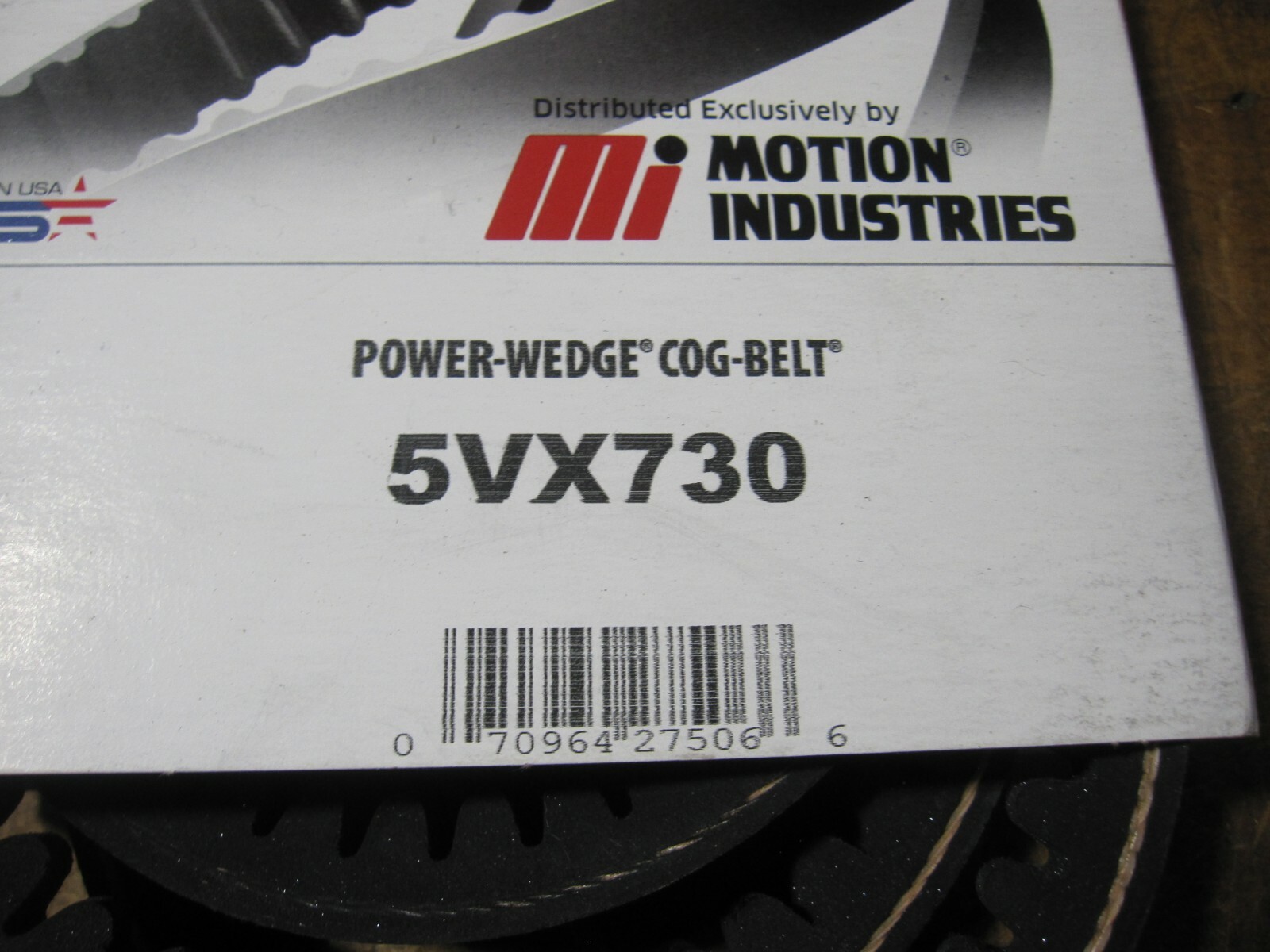 Timken 5VX730 5/8" X 73" Power-Wedge Cog-Belt V-Belt (@A11) | eBay