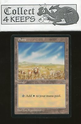 Magic The Gathering MTG Mirage: Plains (B) (Basic Land) | eBay