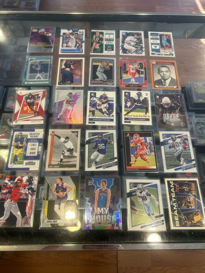 Huge 260-Card Rookie Patch Auto Autograph Sports Card Collection Lot ...