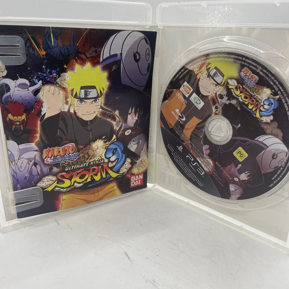 Naruto Shippuden Ultimate Ninja Storm 3 PS3 Playstation 3 With Manual ...