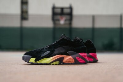 Adidas Streetball Black Multicolor Pink Yellow EF1906 Men's 9.5