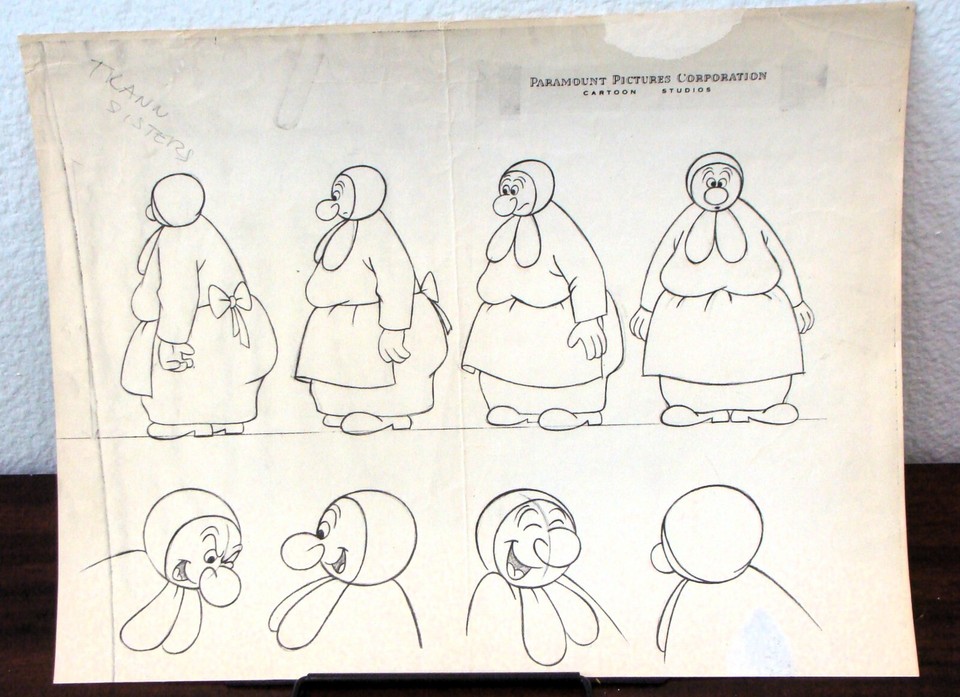 Snuffy Smith printed model sheet of Loweezy | eBay