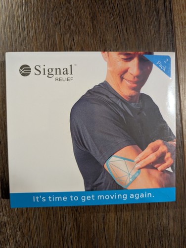 Signal Relief Technology Pain Relief Patch 2 Patches 6 Adhesives NEW ...