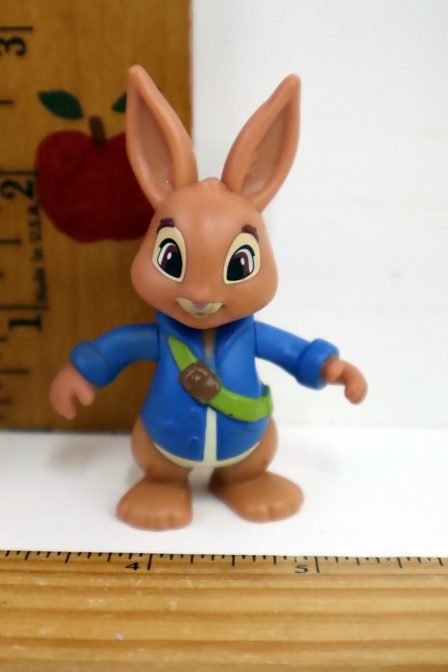 Beatrix Potter Peter Rabbit Posable Figures Mr Tod & Peter Rabbit Cake ...