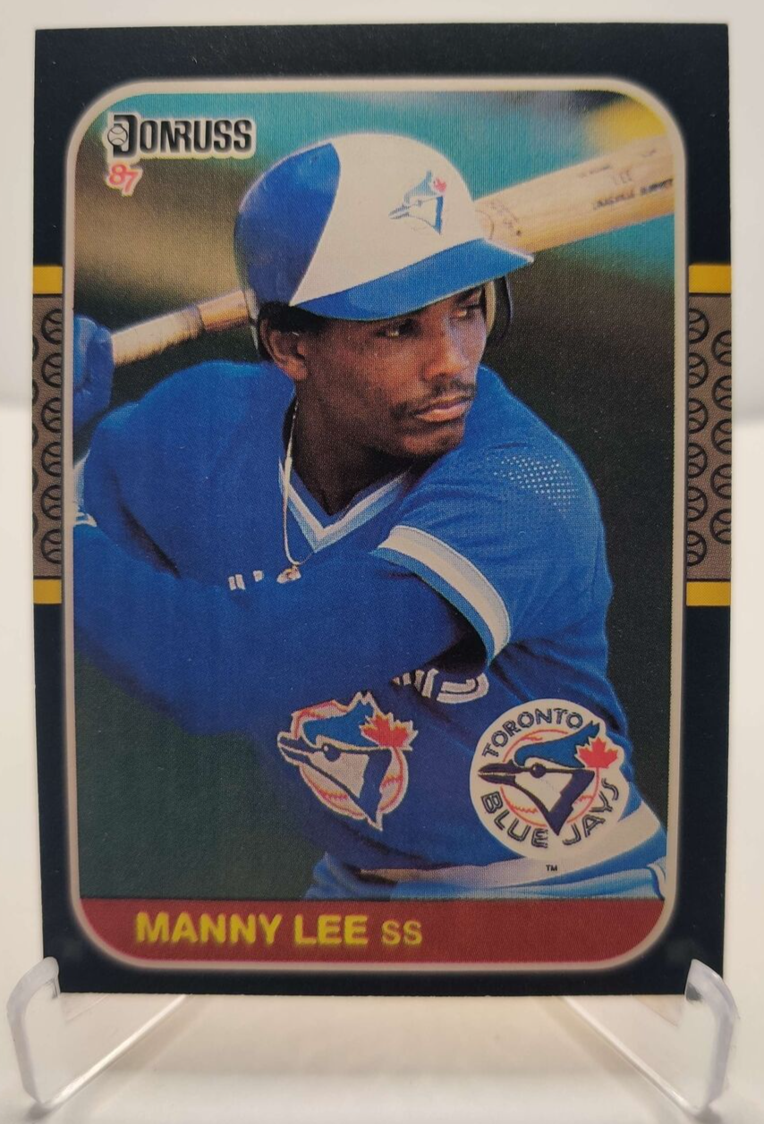 1987 Donruss #518 Manny Lee Toronto Blue Jays Baseball Card | eBay