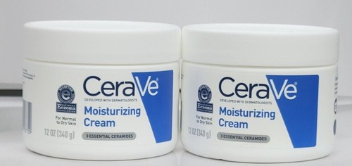2 PACK CERAVE MOISTURIZING CREAM 12 OZ For Normal to dry Skin. ( CODE ...