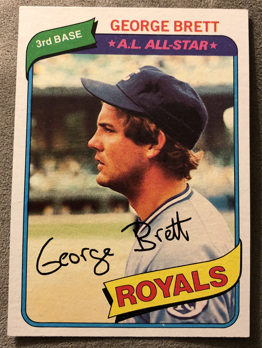 Topps George Brett Card radmanplast.com