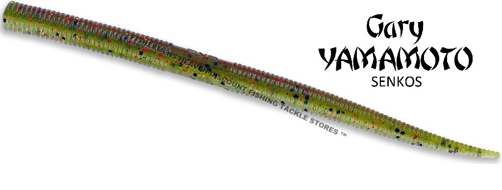 Gary Yamamoto Senko 5 Inch Pro Tapered Drop Shot Baits Pick Any Color ...
