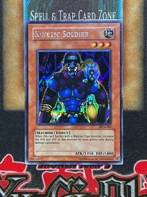 Yugioh Kinetic Soldier WC4-002 Secret Rare NM | eBay