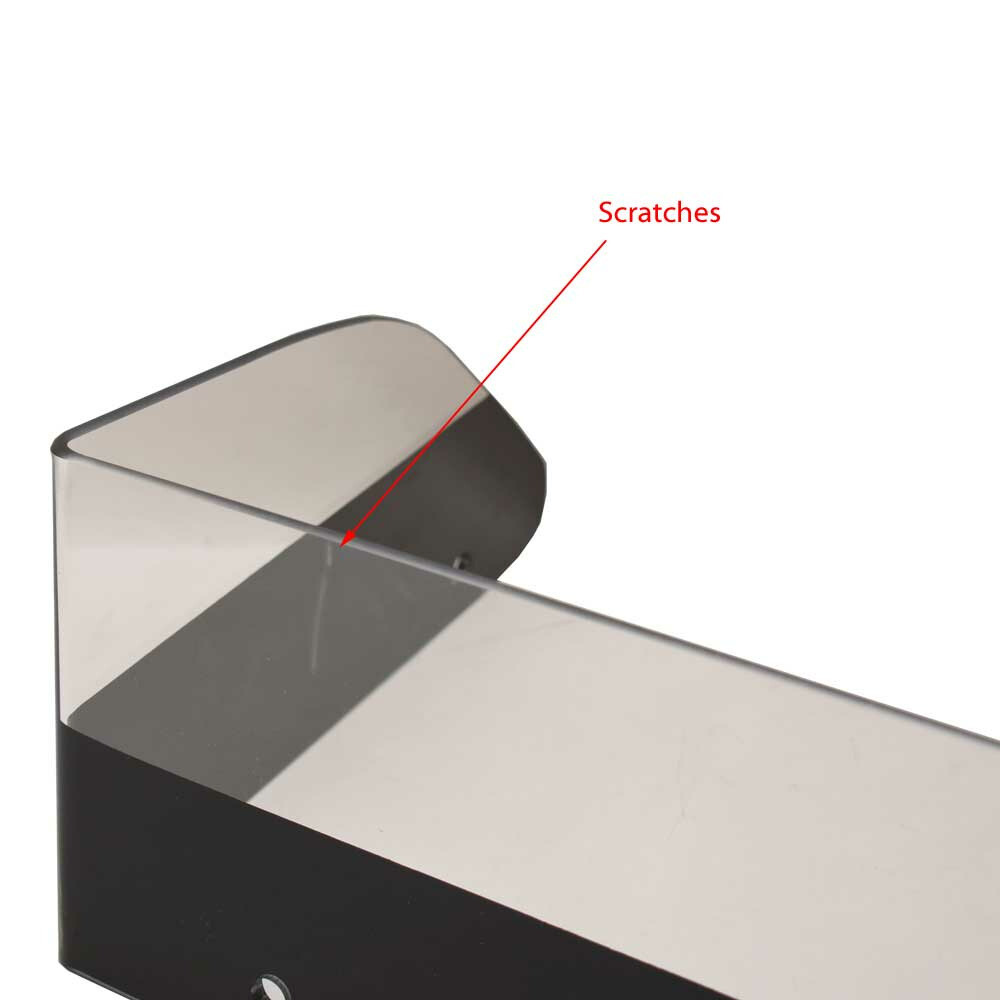 Ranger Boat Windshield 9863106 | 28 5/8 Inch Clear Black Plexiglass | eBay