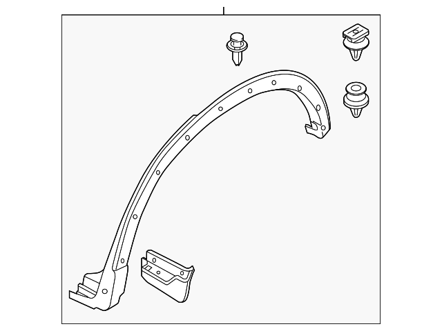MAZDA GENUINE OEM FENDER(L) OVER-RR KPF1-51-W60B for sale online | eBay