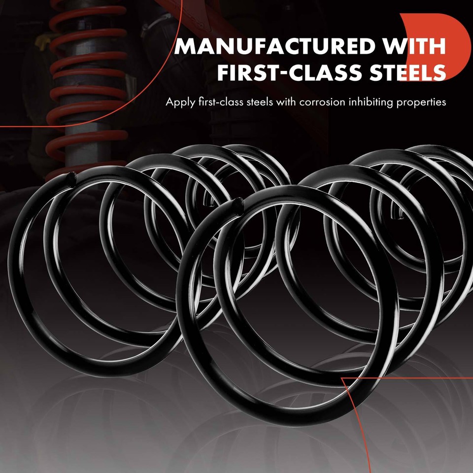 A-Premium 2x Coil Spring Rear and for Ford Mustang Mercury Capri ...