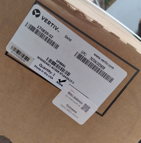 Vertiv VP8841 Monitored Vertical 30A 208V Rack Mount for sale online | eBay