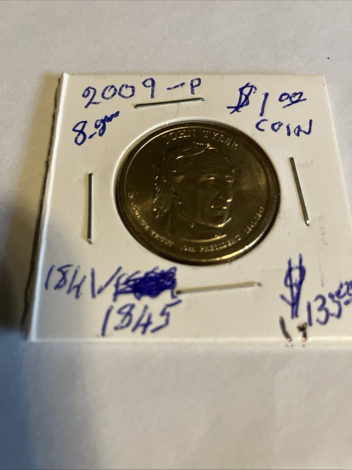 coin 2009-p John Tyler | eBay