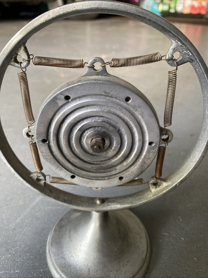 Antique Carbon Spring Microphone With Cast Stand - AS-IS | eBay