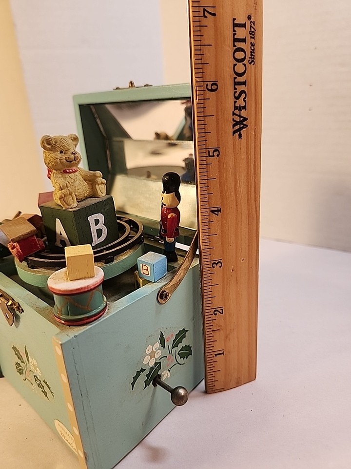 Christmas Themed Musical Toy Box Animated Song Played (Toyland) | eBay