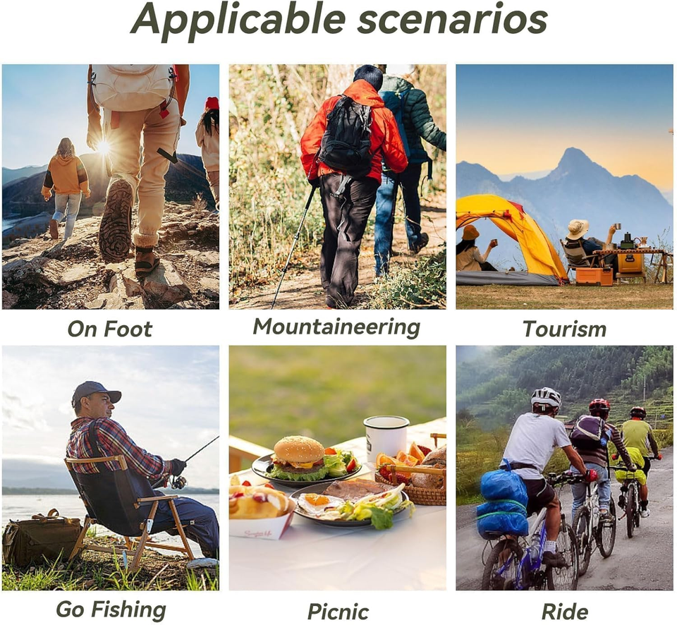 Posate Pieghevoli, 13 * 8 * 2 Cm Kit Di Pasticcio Combinato Coltello ...